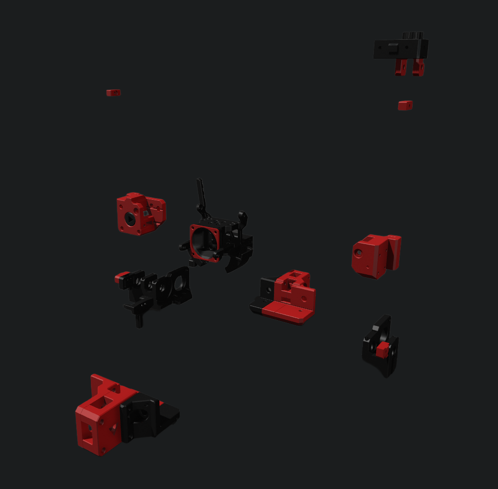 LH Stinger 3D Printed Printer Parts Kit – PD3D Manufacturing LLC