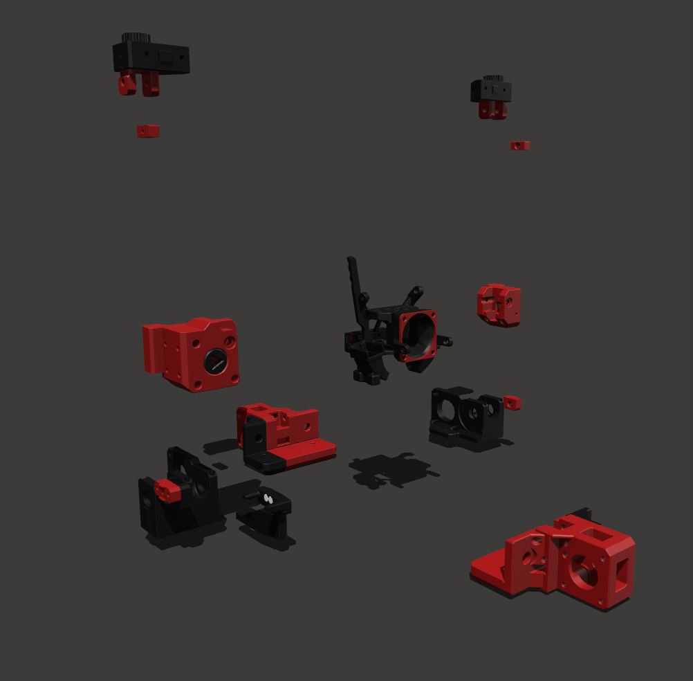 LH Stinger 3D Printed Printer Parts Kit | PD3D Manufacturing LLC