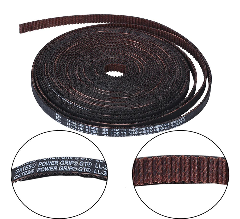 GATES GT2 Reinforced Open Belt LL-2GT RF (6mm/9mm/12mm wide) | PD3D ...